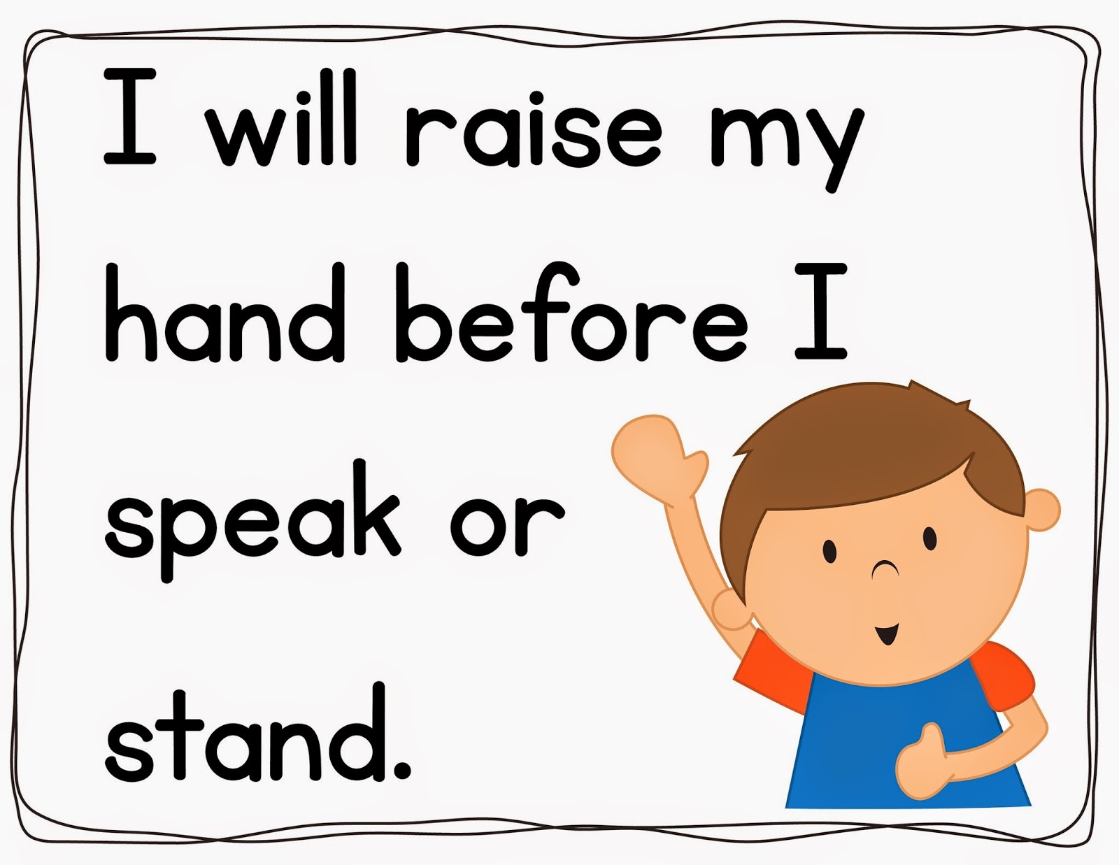 45 Classroom Rules Clipart ClipartLook