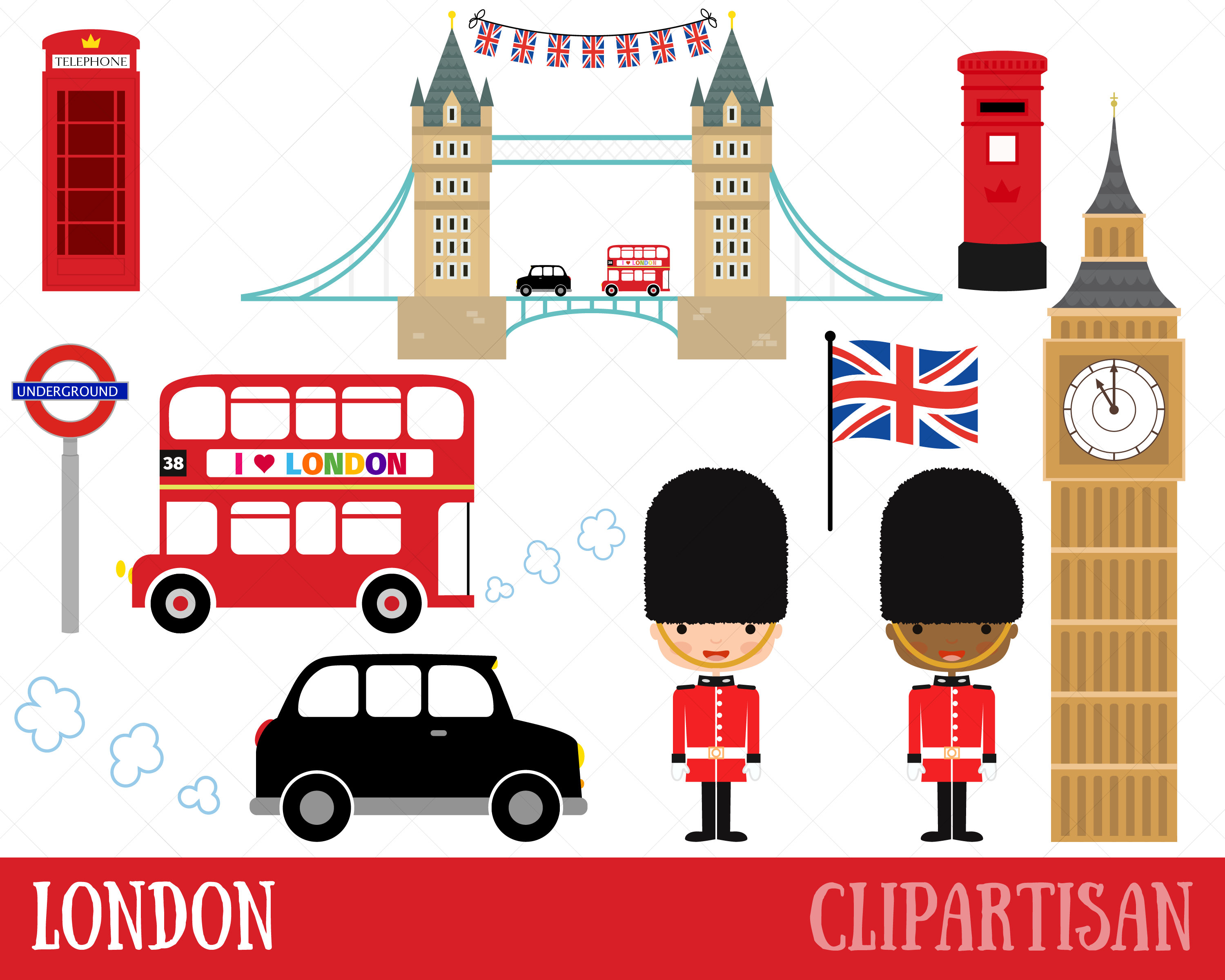 27+ London Clipart | ClipartLook