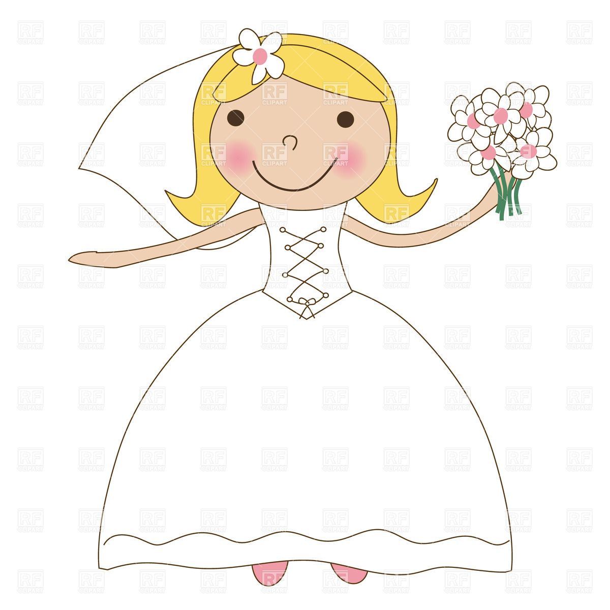 Dress Clip Art Bride at Danielle Wells blog