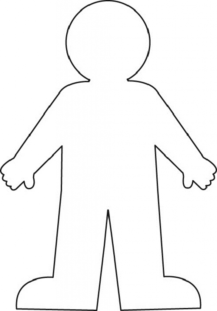 Silhouette Female Body Outline Drawing Body Woman Silhouette Man