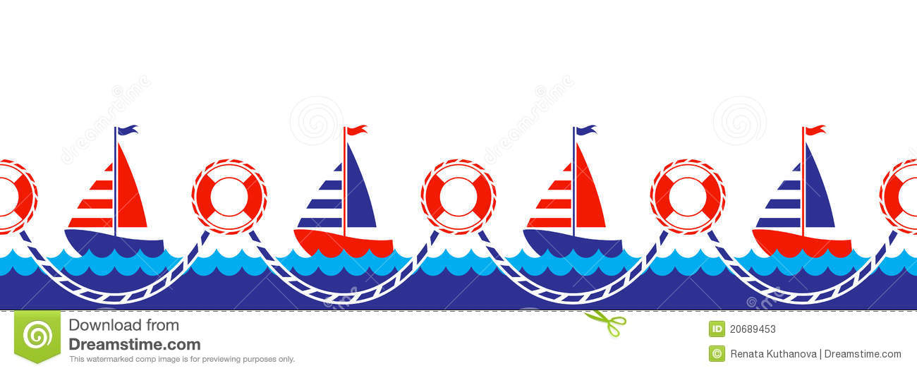 Boating Clipart Border